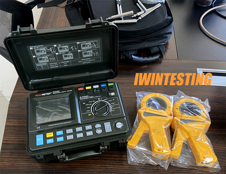 High Precision Earthing And Neutral Fault Impedance Tester With Custom ...