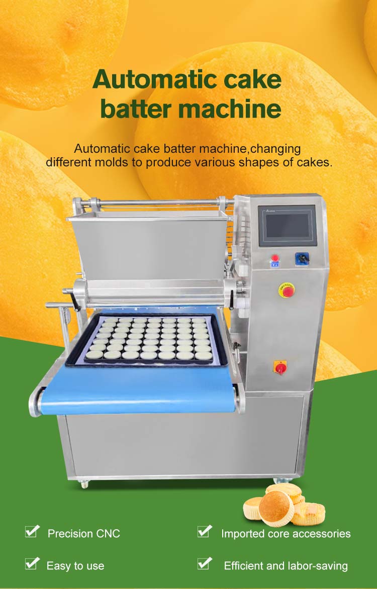 Fully Automatic Batter Depositor: Mini Cupcake, Tiramisu, And Cake ...