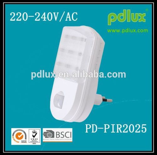 220v-240v/ac Powered Baby Led Pir Sensor Night Light, High Quality 220v ...