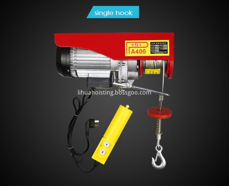 Mini Electric 100kg Lifting Mini Electric Hoist คุณภาพสูง Mini Electric ...