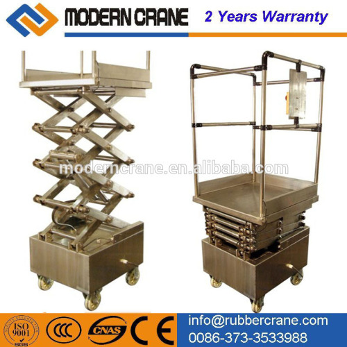 Stainless Steel Scissor Lift Platform Stainless Steel Scissor Lift ...