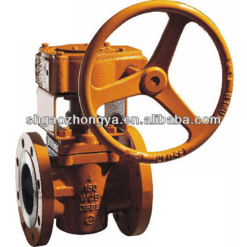 Inverted Pressure Balance Lubricated Plug Valve, High Quality Inverted ...