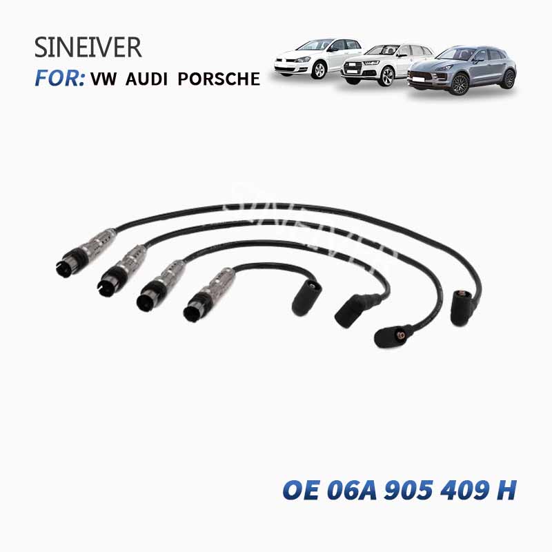 Vw Bora Golf Ignition Cable Kit 06a 905 409e/f, High Quality Vw Bora ...