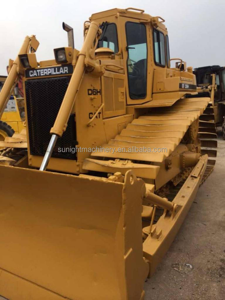 Used Caterpillar Bulldozer D6h/d7h With Triangle Tracks For Wet Lands ...