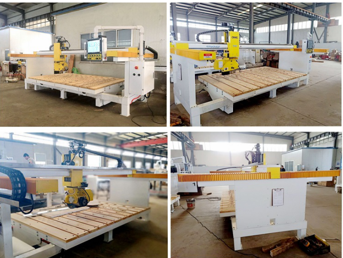 5-axis Cnc Bridge Saw: Movable Bridge Machine For Precise Granite And ...