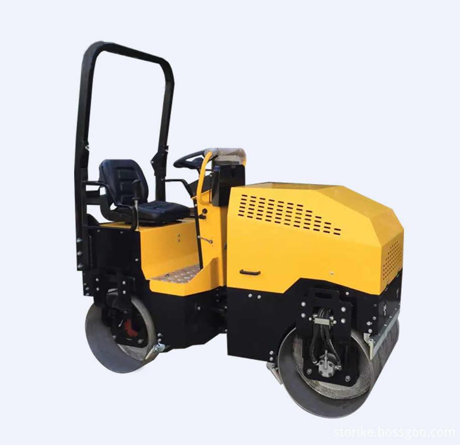Ce 1000kg Double Drum Road Paving Machine, High Quality Ce 1000kg ...