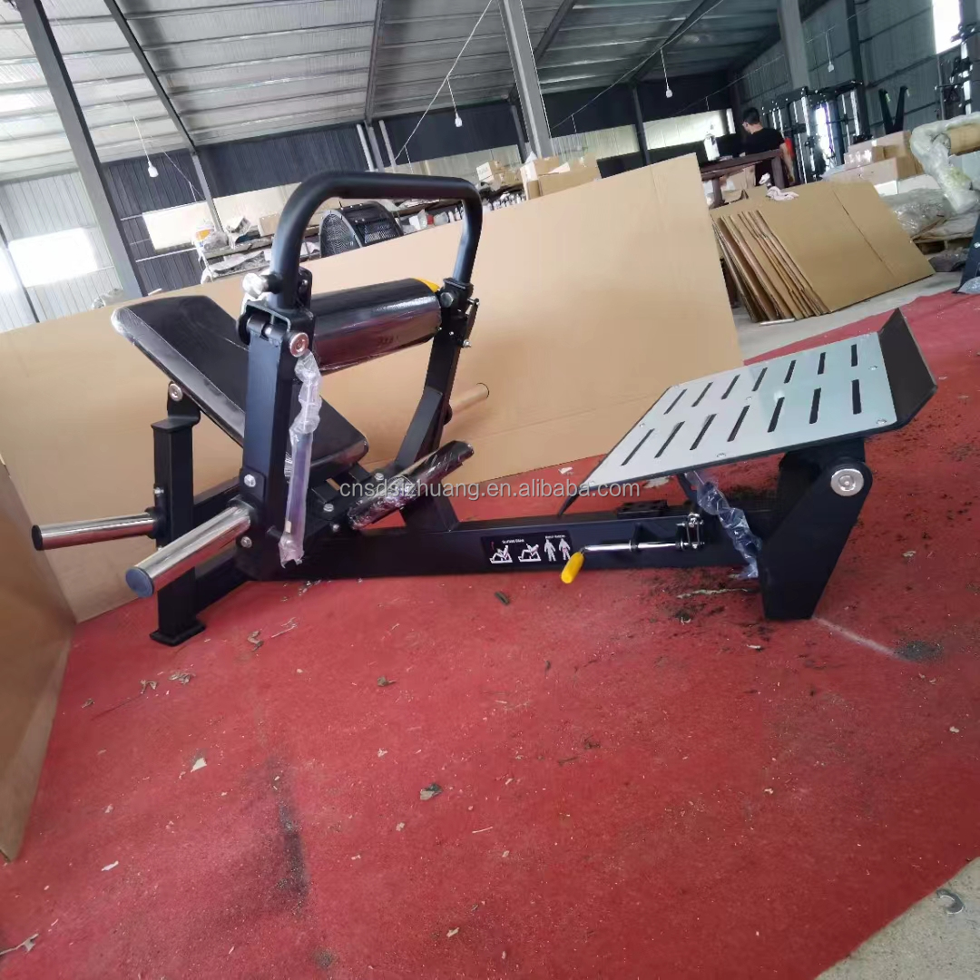 Plate-loaded Glute Bridge Hip Thrust Machine For Glute Muscle Building ...