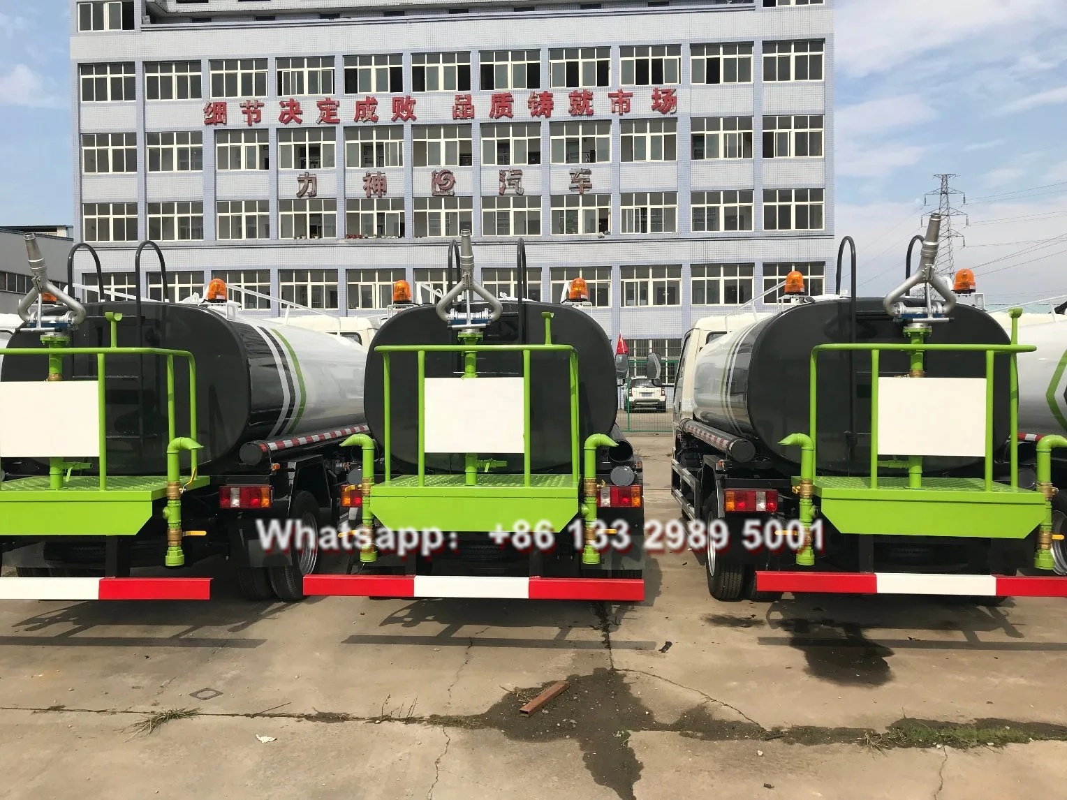 Forland Small 5m3 Water Tanker Spray Truck, High Quality Forland Small ...