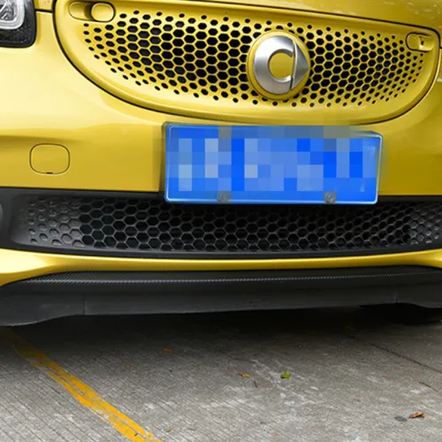 Car Front Bumper Sticker Carbon Fiber Exterior Decoration For Mercedes ...