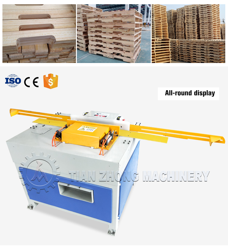 Wood Tongue And Groove Machine: Notcher For Wood Pallet Production ...