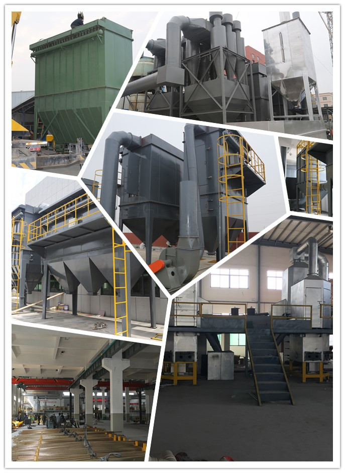 Pulse Jet Blowing Industrial Baghouse Dust Collector Filtration System ...