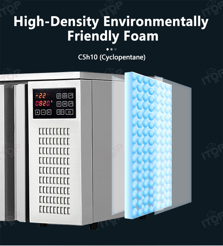 Commercial Electric Blast Chiller Freezer - 3 Plate Single-temperature ...