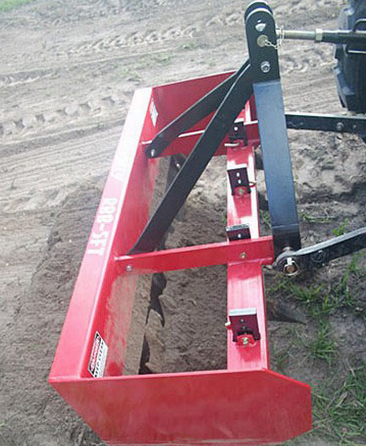 3 Point Tractor Rear Box Grader Blade For Agricultural Equipment, High ...