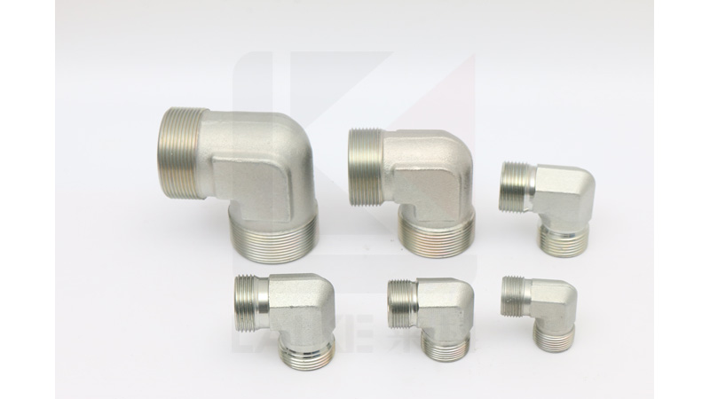1d9 Heavy Series 90° Elbow Adapter Fitting With 24 Degree Cone Seal - M ...