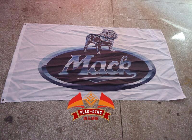 Mack Trucks Logo Brand Flag 90*150cm 100% Polyster Mack Banner, High ...