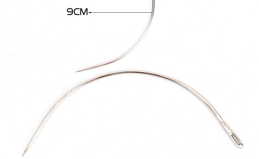 Alileader C Shape Stainless Steel Needles For Making Wigs, High Quality ...