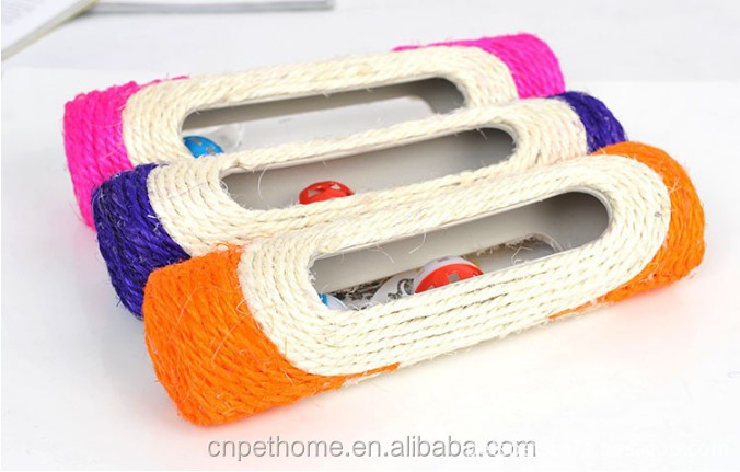 Sisal Roller With Three Plastic Balls Cat Toys, High Quality Sisal ...