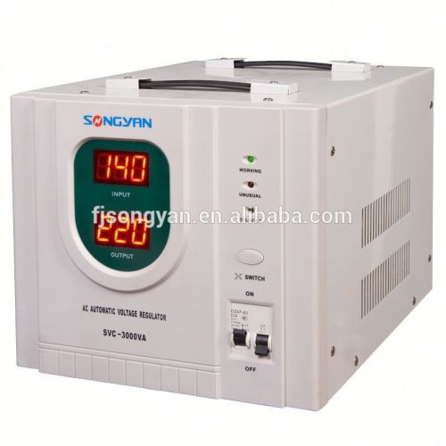 Udr Voltage Regulator, Led Digital Display Ac Voltage Stabilizer, Power ...