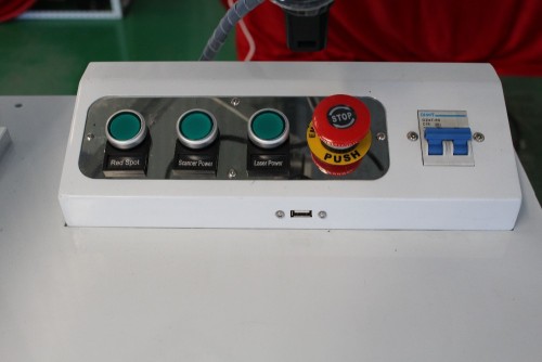 Cloth Marker Making System Desktop Type Co2 Rf Laser Marking Machine ...