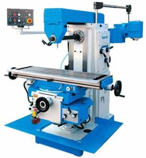 Knee-type Universal Horizontal Milling Machine, Table 1320x360mm, High ...