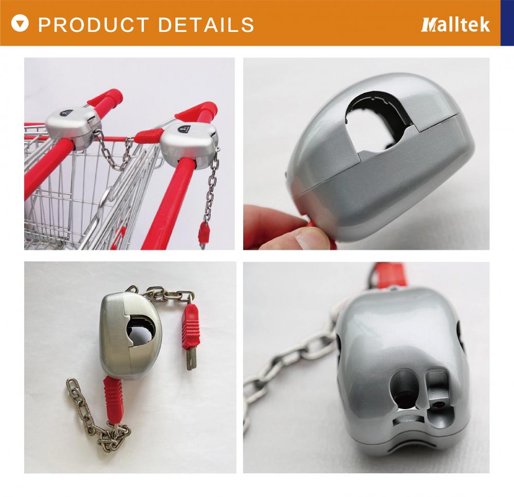 Supermarket Cart Token Coin Lock คุณภาพสูง Supermarket Cart Token Coin ...