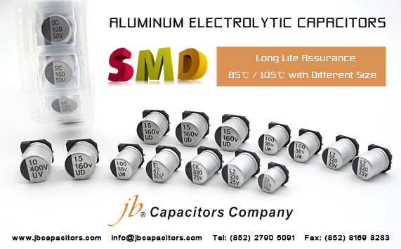 Jb Capacitors – Smd E-cap Series, High Quality Jb Capacitors – Smd E ...