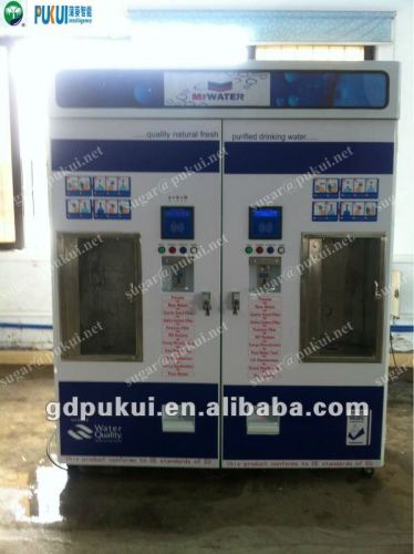 Out Door Pure Water Vending Machine(double Door)/double Filling Window ...