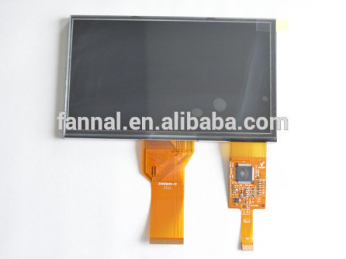 7'' Tft Usb Displays Capacitive Touchpad With Cypress Ic For Industrial ...