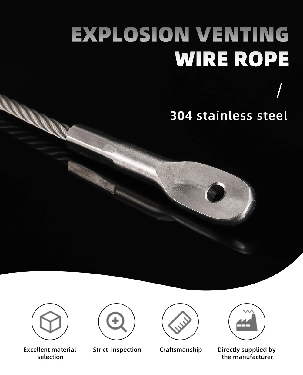 Stainless Steel Tension Cable-connector, High Quality Stainless Steel ...