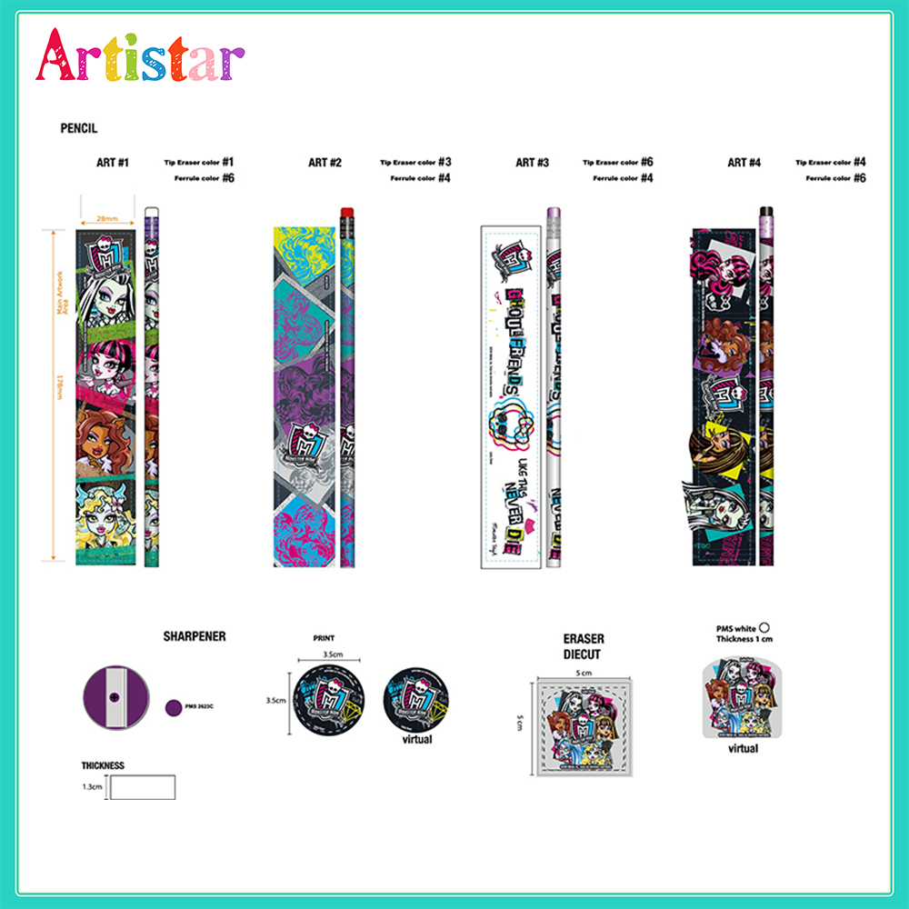 Monster High Pencils, High Quality Monster High Pencils on Bossgoo.com