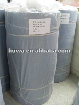 Drainage Sheet With Geotextile, High Quality Drainage Sheet With ...