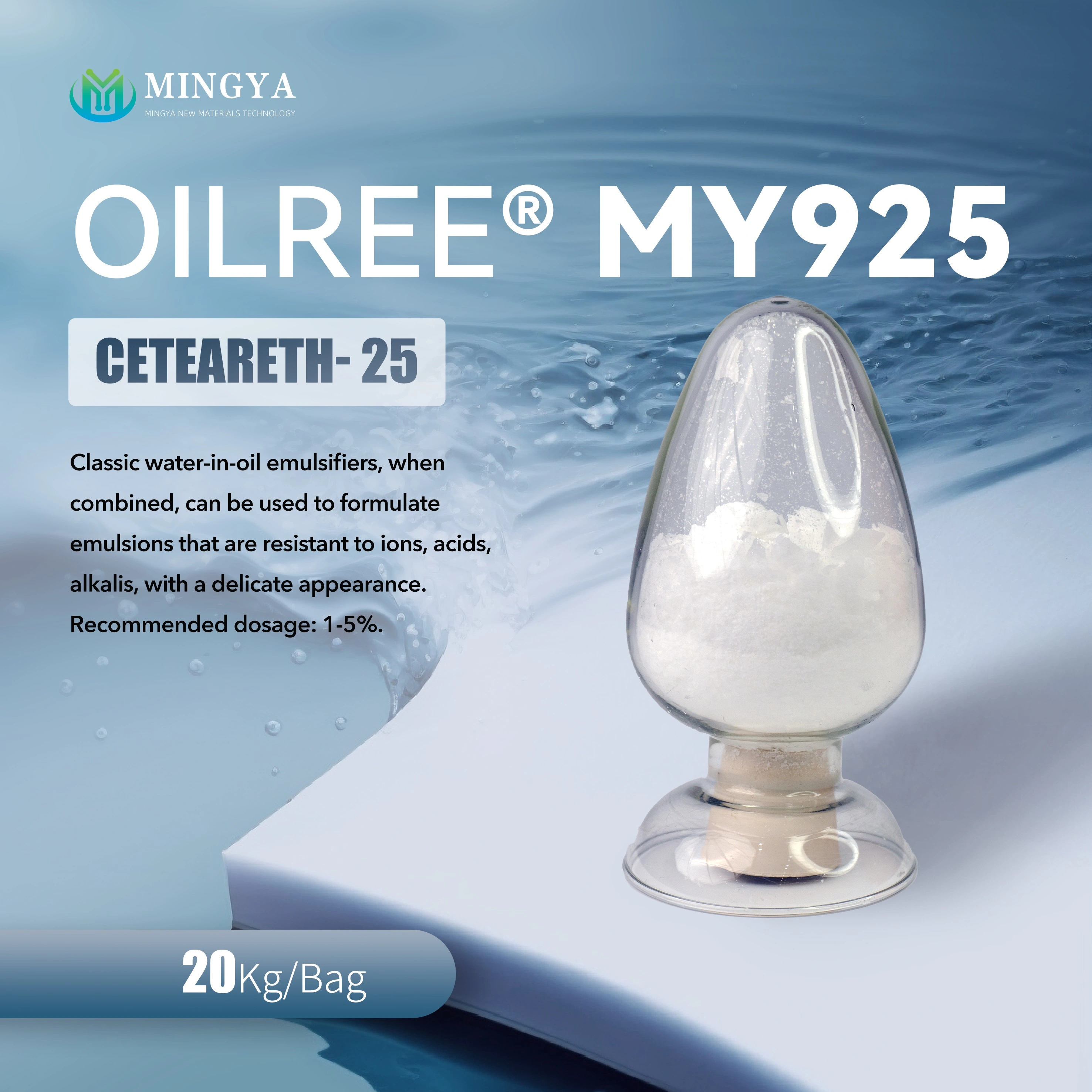 Ceteareth-25 White Flake Nonionic Emulsifier China Manufacturers ...