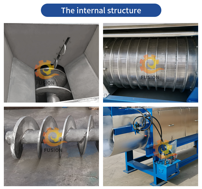 Industrial Food Waste Dehydrator And Dewatering Equipment, High Quality ...