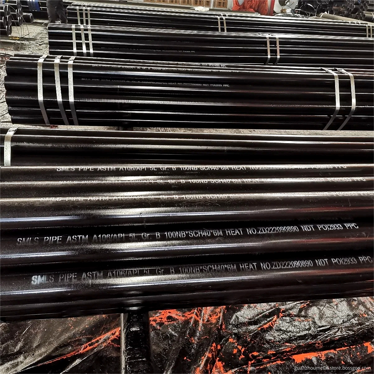 Astm A106 Sch40 Sch80 Carbon Steel Seamless Pipe, High Quality Astm ...