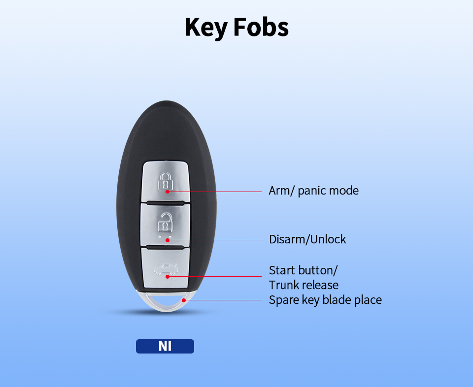 Easyguard Semi Plug & Play Can Bus Passive Keyless Entry Remote Starter ...