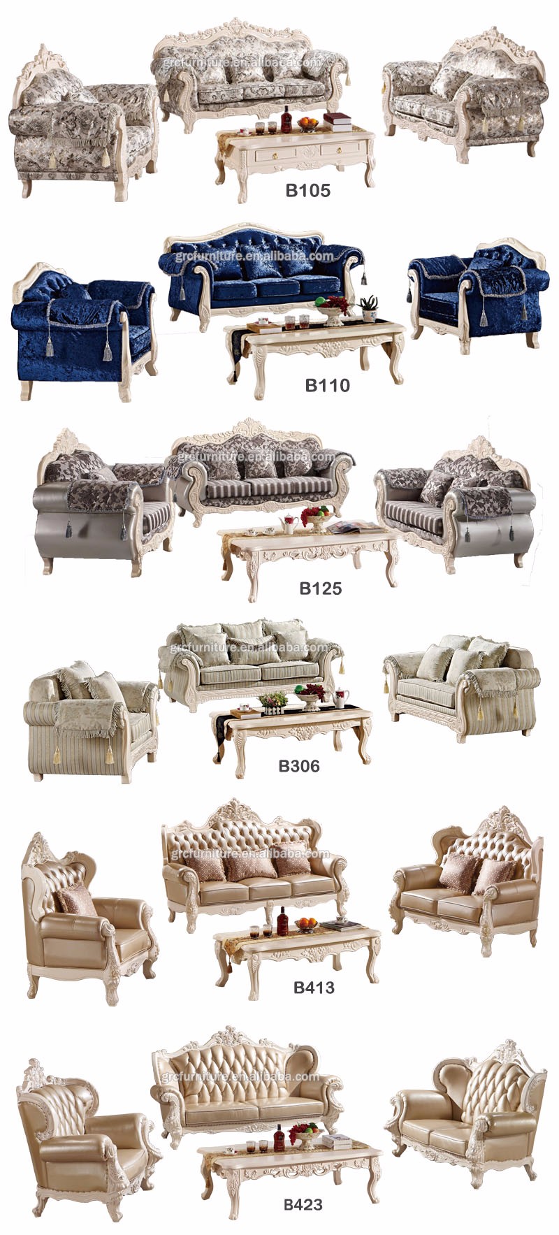 B1301 Red Wood Color Hand Carving Sofa Designs Cheap Leather Sofa ...