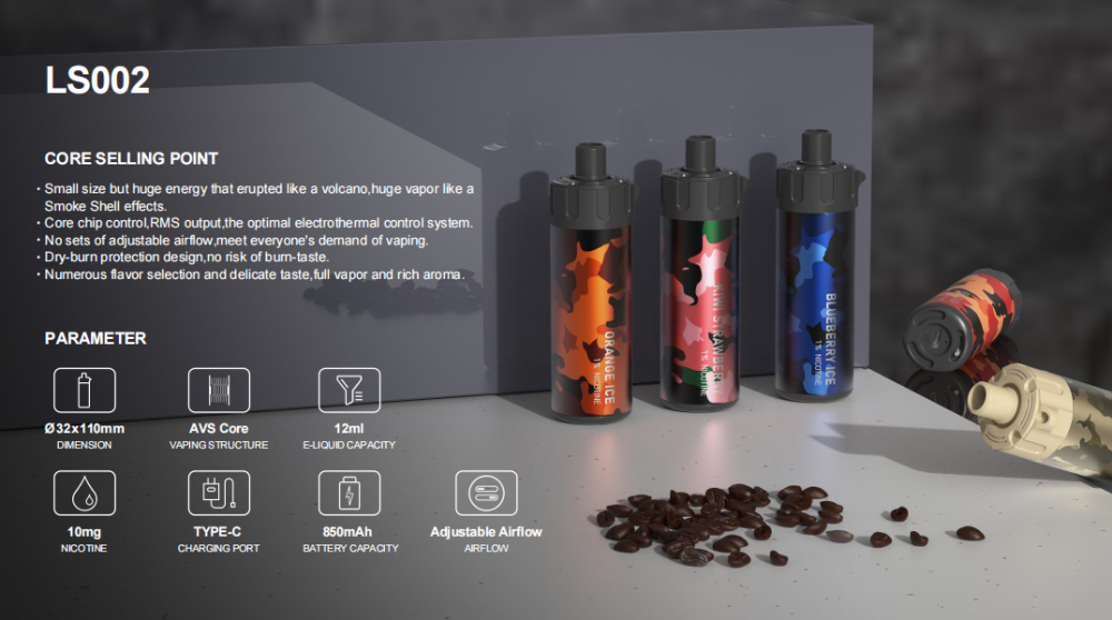 큰 연기 고출력 일회용 Vape 850mah 12ml 5000puffs, Bossgoo.com의 고품질 큰 연기 고출력 일회용 Vape 850mah 12ml 5000puffs