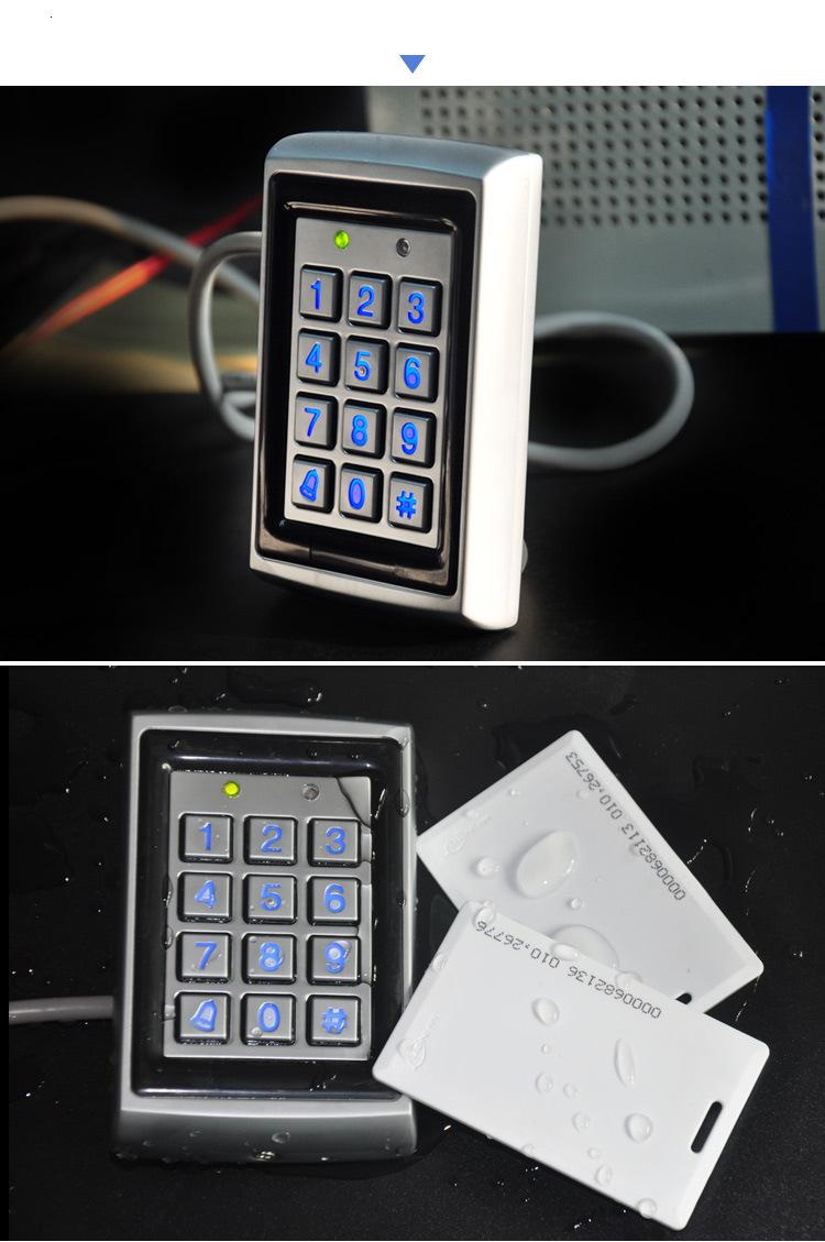 Waterproof Access Control Keypad Card Password Unlock, High Quality ...