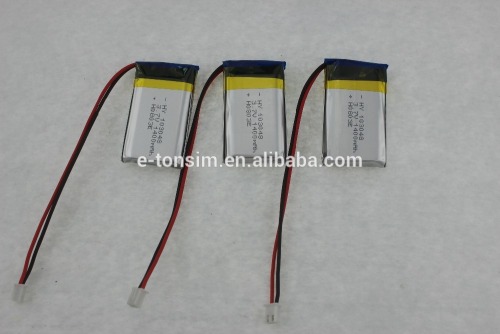 Mini 1400mah 3.7v Lipo Rechargeable Battery For Wearable Device, High ...