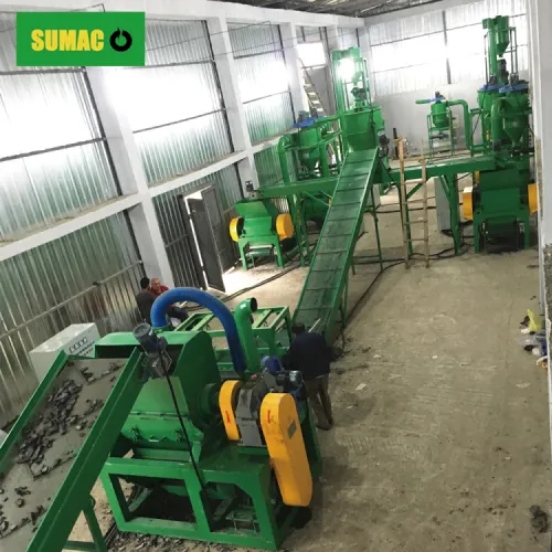 Waste Tire Rubber Recycling Plant Granules Machine, High Quality Waste ...