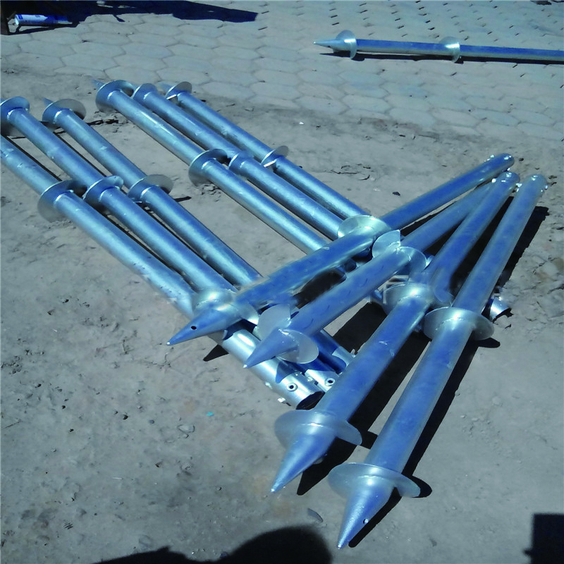 Galvanized Helix Pile Ground Screw Anchor, High Quality Galvanized ...