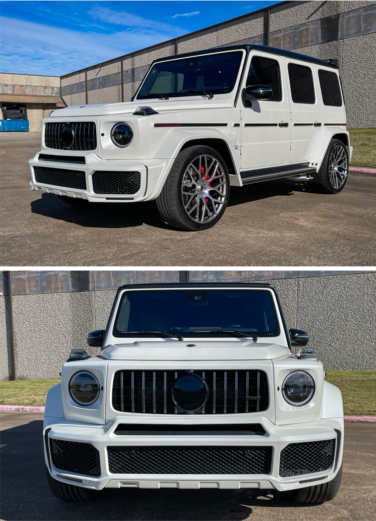 Brabus Facelift Body Kit For Mercedes-benz G-class W463 To W464 G500 ...