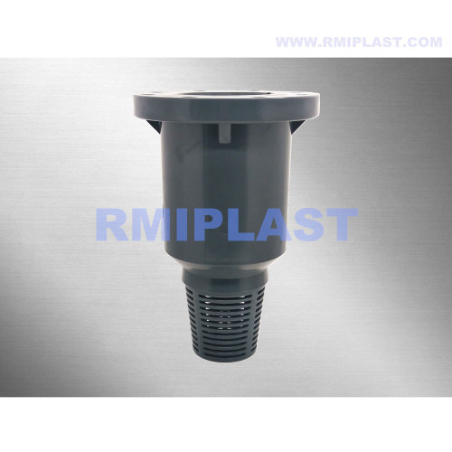 4 Inch Plastic Pvc Foot Valve Flange End, High Quality 4 Inch Plastic ...