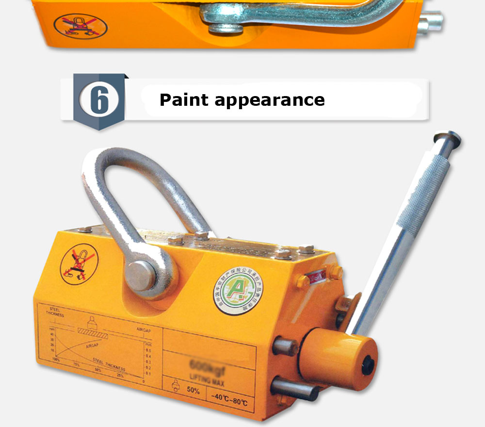 Electromagnet Jack Magnetic Crane Lifter 600kg Electromagnet Suction ...