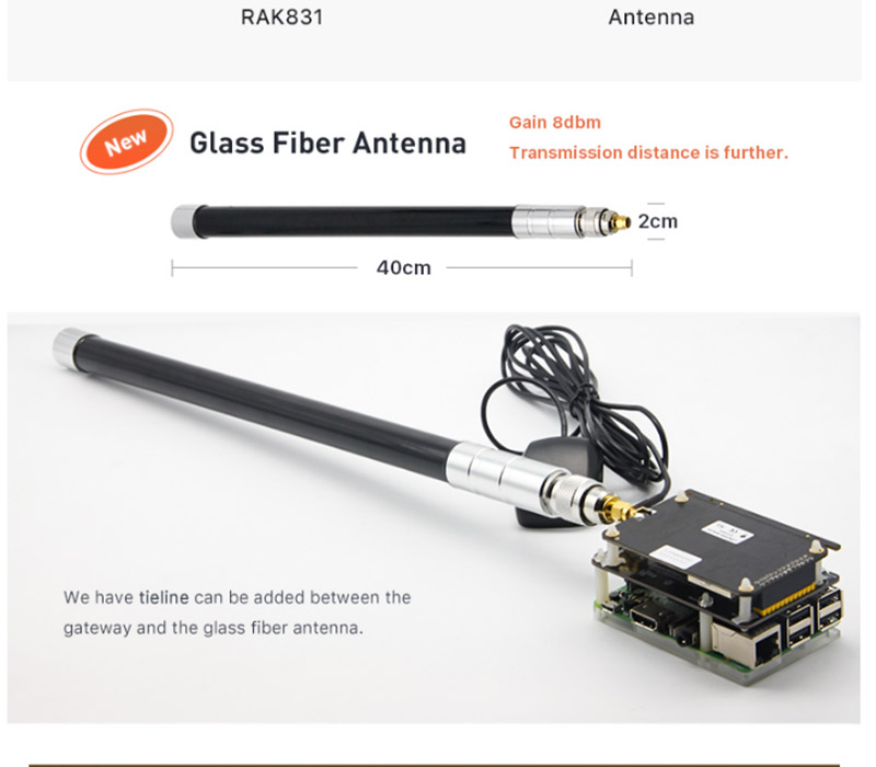 Rak831 Lora Gateway Module Lorawan Wireless Wifi Module Base On Sx1301 ...