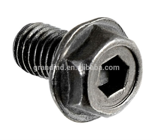 02007 Hex Socket Flange Bolt With Nylok, High Quality 02007 Hex Socket ...