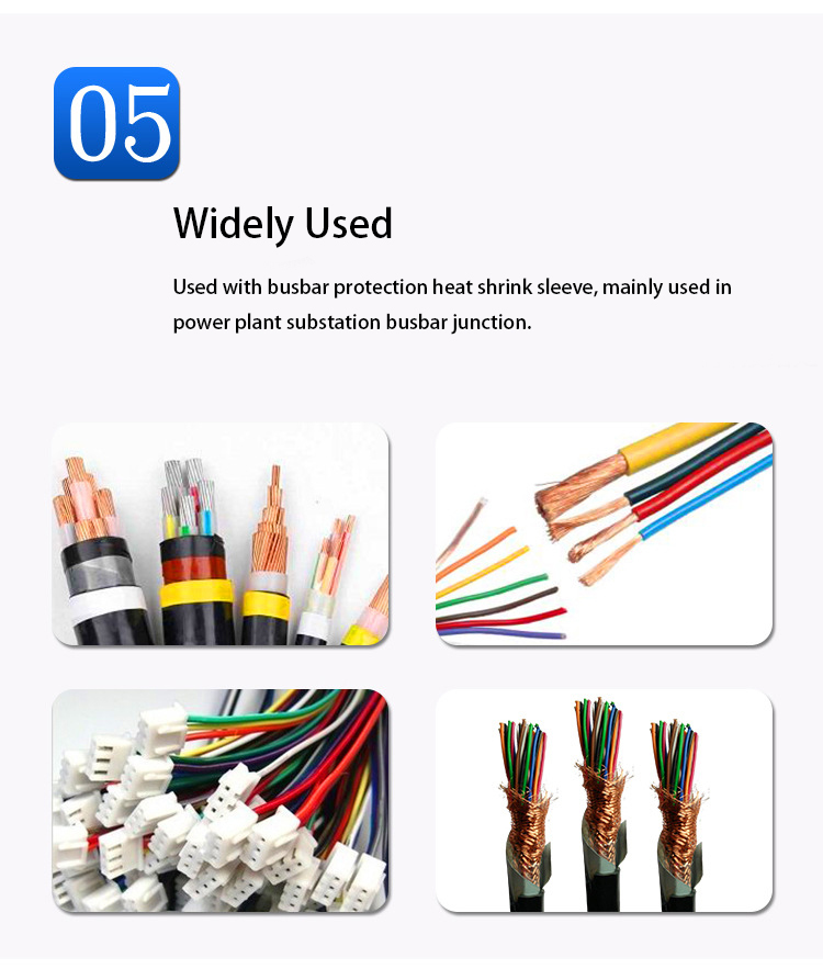 Polyolefin Busbar Cover: Busbar Protection With Heat Shrink Tube, High ...