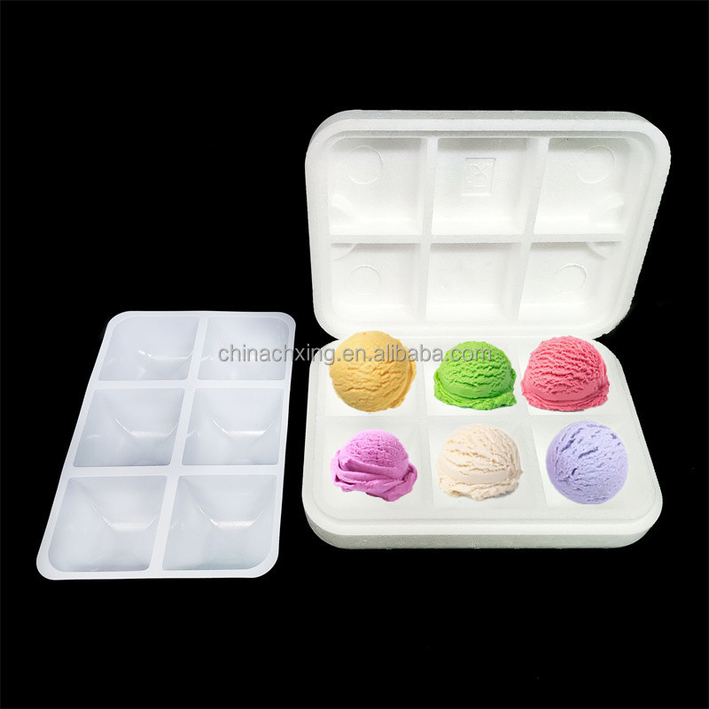Custom Polystyrene Styrofoam Shipping Containers For Ice Cream ...