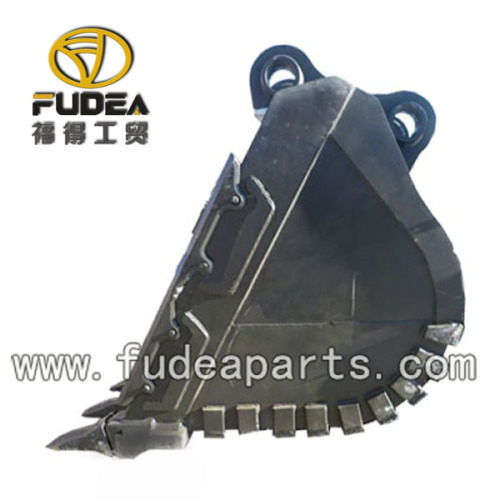 Excavator Part Doosan / Daewoo Excavator Rock Bucket , High Quality ...