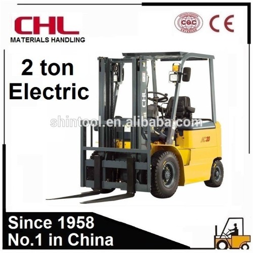 2 Ton Electric Forklift Truck, High Quality 2 Ton Electric Forklift ...